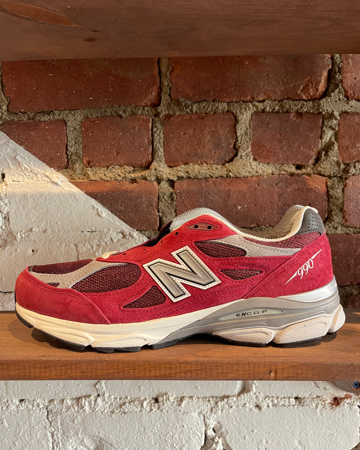 New Balance 990v3 MiUSA Teddy Santis Scarlet | ALL DAY